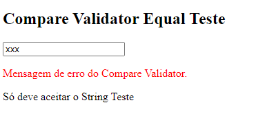 ASP NET - Validators